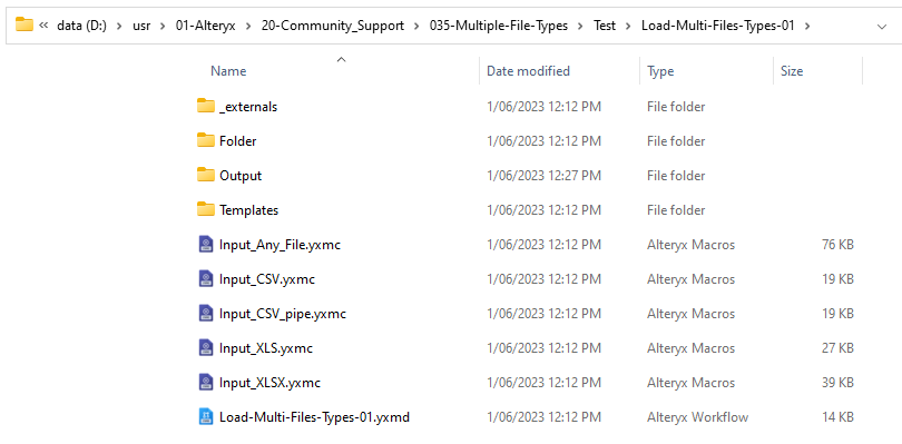 Convert multiple files/file types from a folder to... - Alteryx Community
