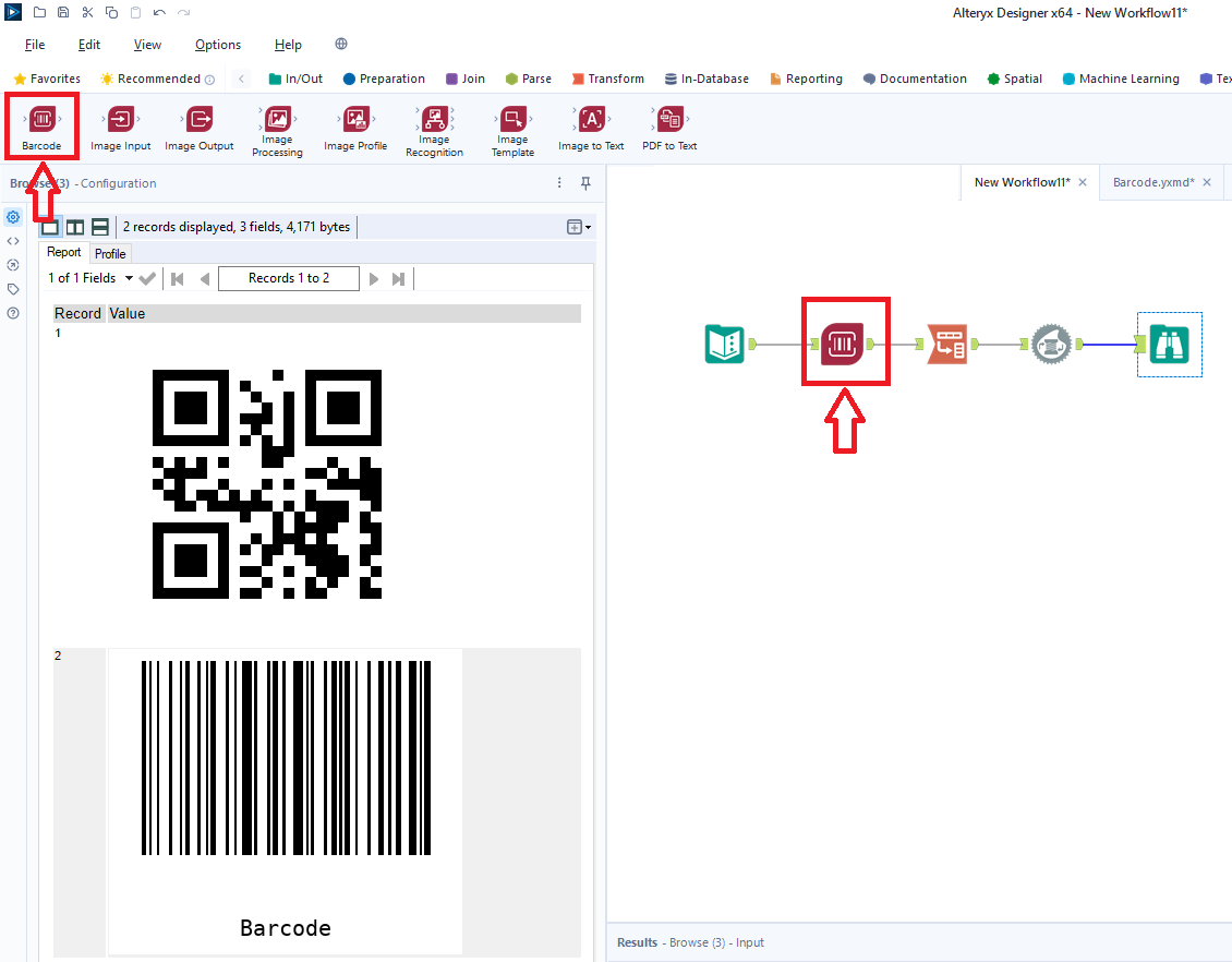 Generate a Barcode - Alteryx Community