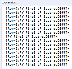 Solved: Multi-Row Standard Deviation? - Alteryx Community