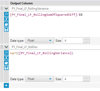 Solved: Multi-Row Standard Deviation? - Alteryx Community