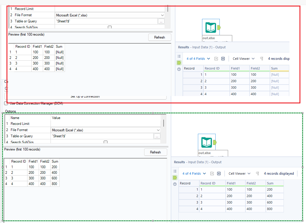 How to rectify the null after read the output fil... - Alteryx Community