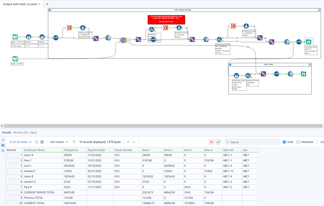 Solved Multiple Input Excel Sheets With Formatting To Co Alteryx