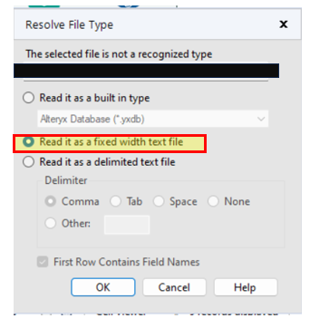 Solved: Text to column unstructured .txt file - Alteryx Community