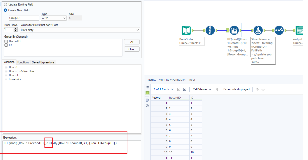 Solved: How can we split the lakhs of data into multiple s... - Alteryx Community