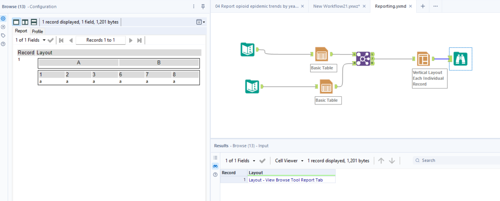how to create column and sub column - Alteryx Community