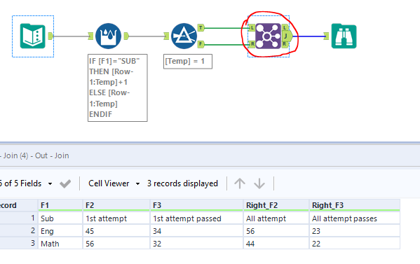 Solved: Split data and join them together - Alteryx Community