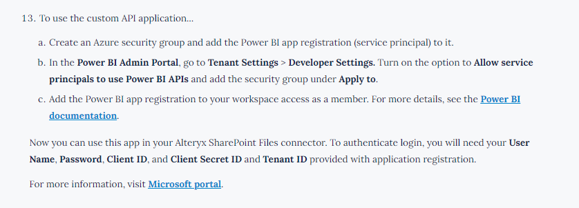 Problems connecting Power BI Output Tool - Alteryx Community