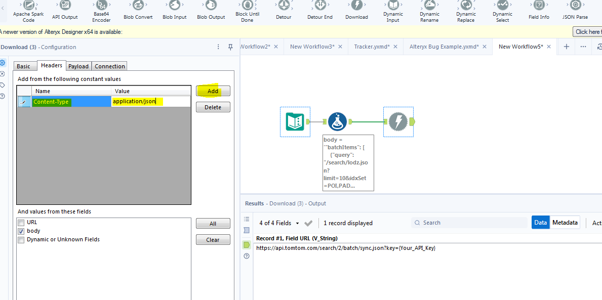 Solved: Post request in Alteryx download tool - Alteryx Community