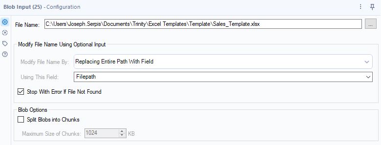 Excel Templates with Blob Tools and Control Contai... - Alteryx Community