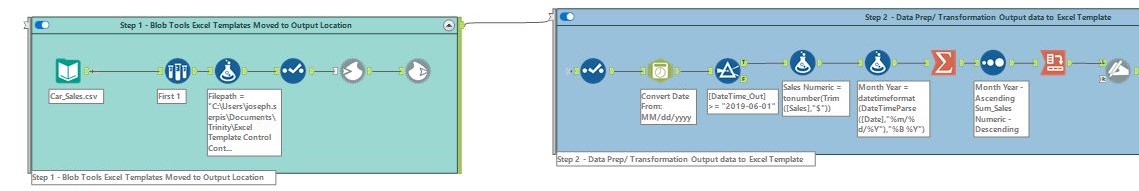 Excel Templates with Blob Tools and Control Contai... - Alteryx Community