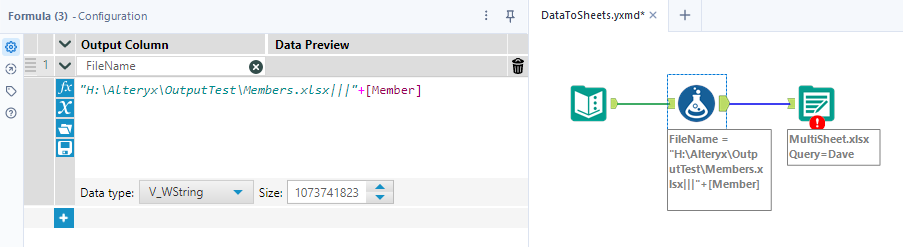 Solved: Unable to write data to different Excel sheets af... - Alteryx Community