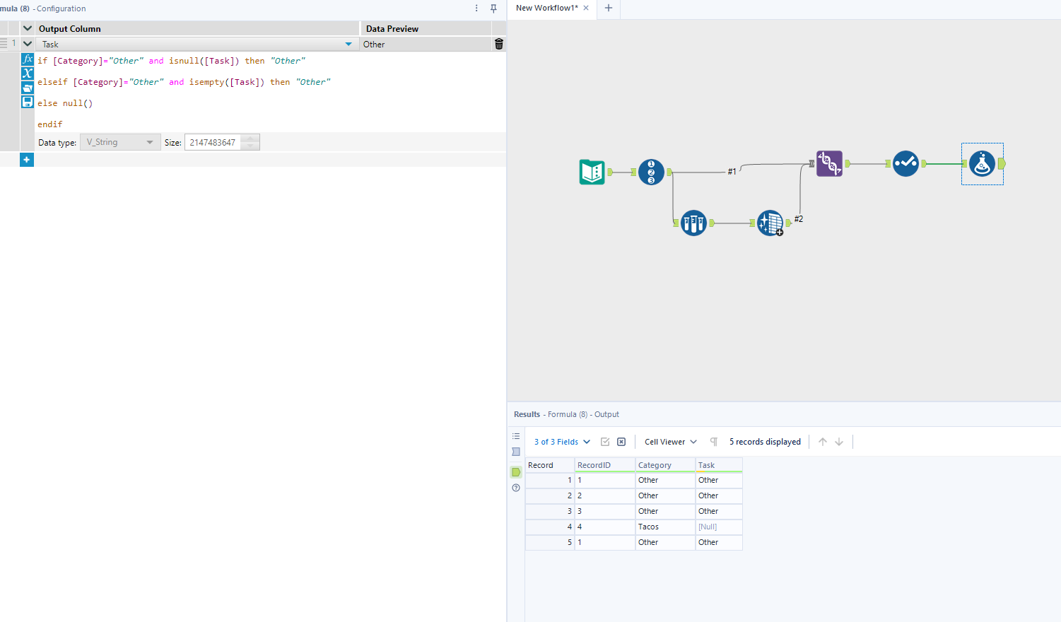 Solved: Formula to fill in blank cells if condition is met... - Alteryx Community