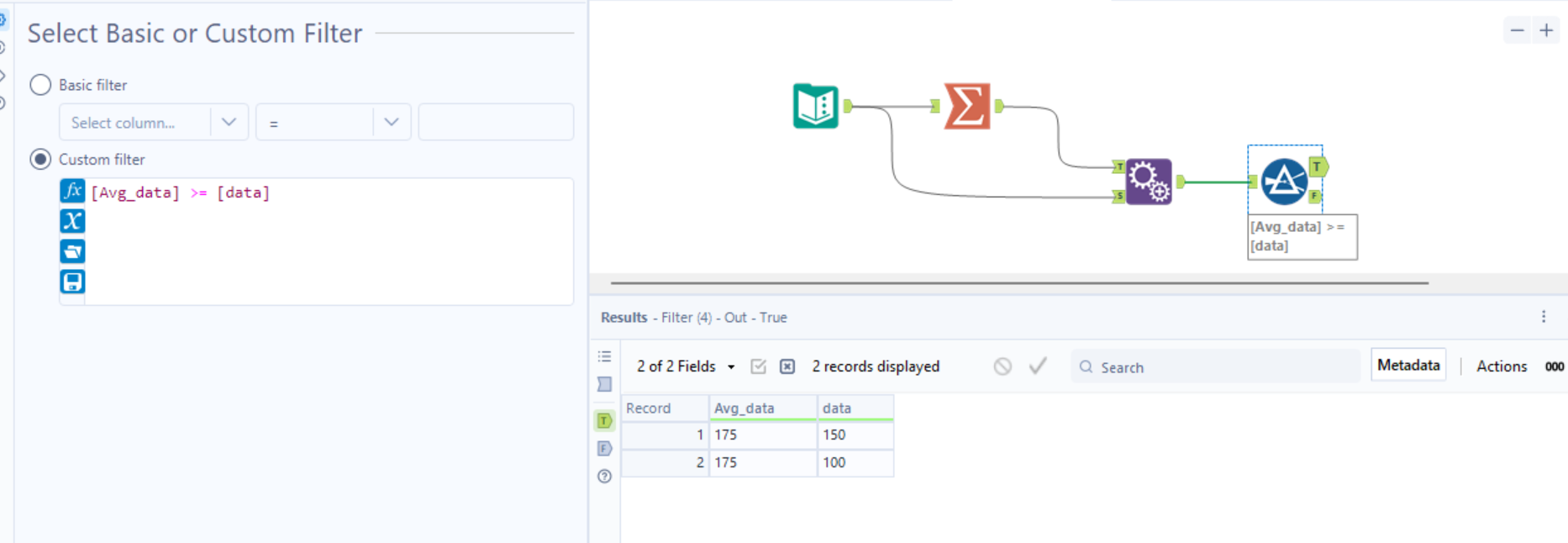 Make Alteryx seek a specific average - Alteryx Community