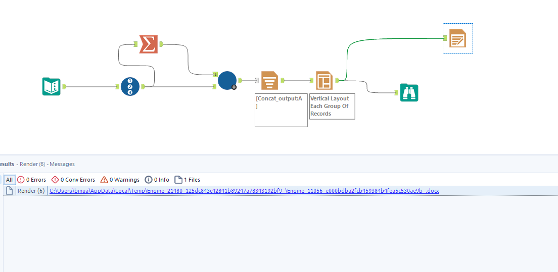 Paragraph or Text Output/Word document output - Alteryx Community