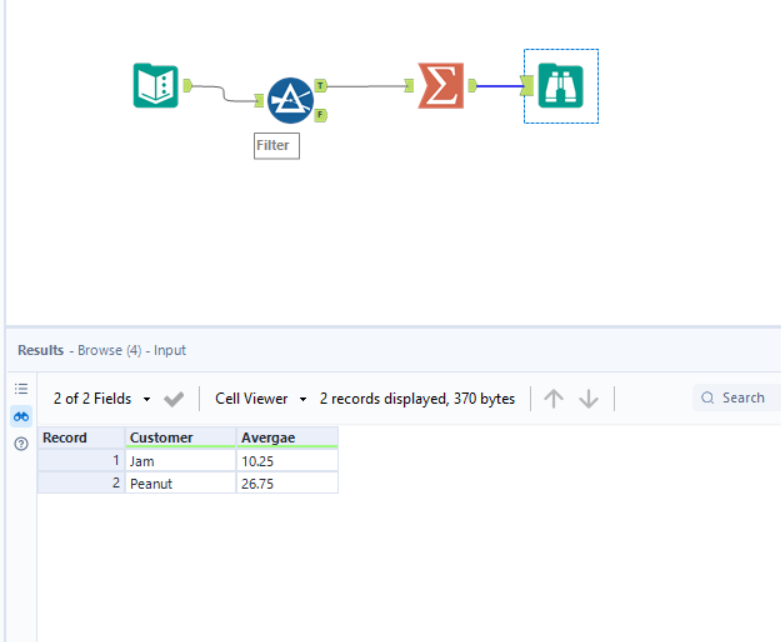 Solved Get Average Of Results When Using Filters And Or S Alteryx Community