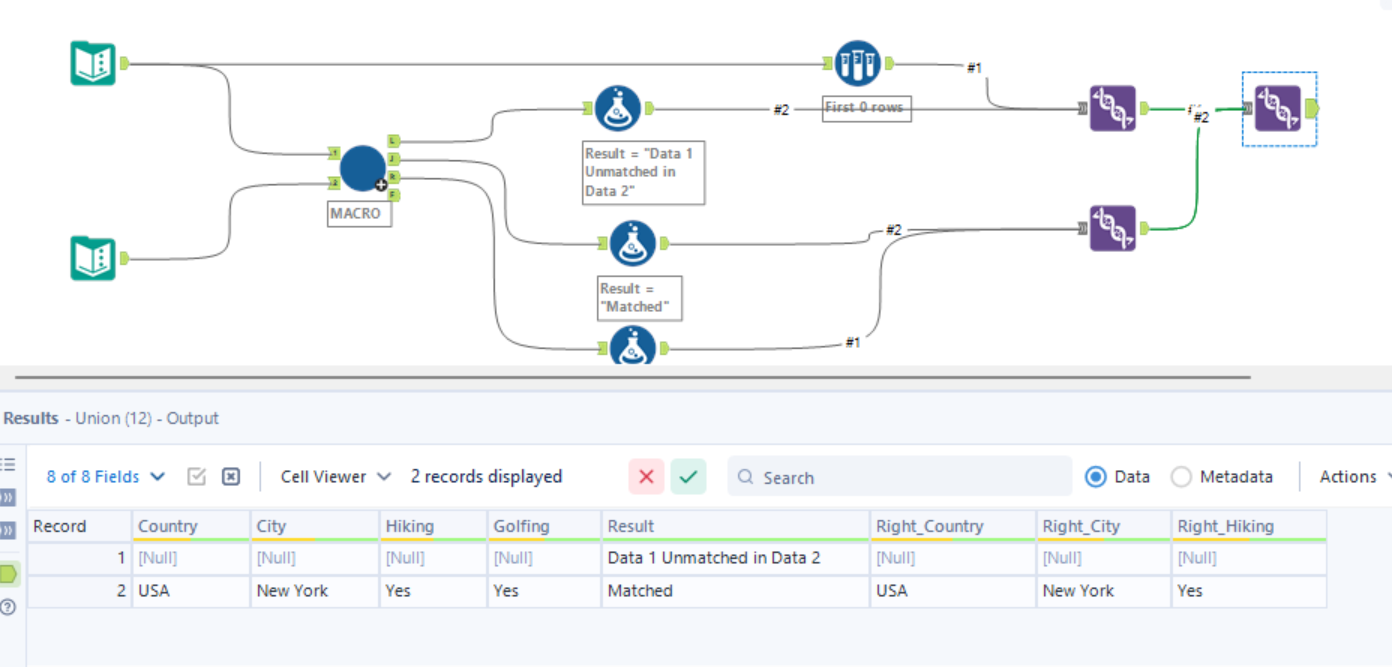 Ordering of fields issue with join macro - Alteryx Community