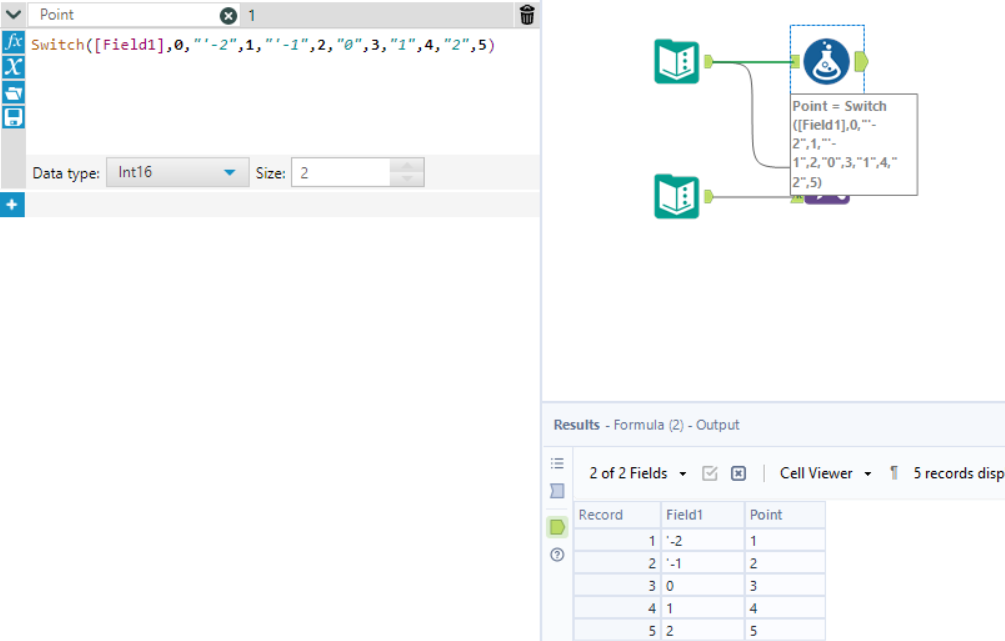 Solved: Exchange string with double - Alteryx Community