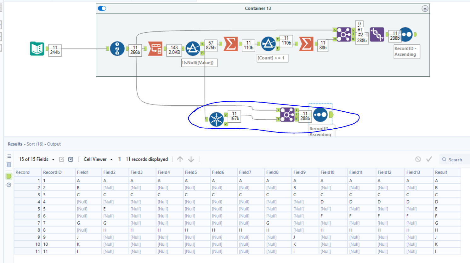 Solved: Merging or combining data in the columns - Alteryx Community