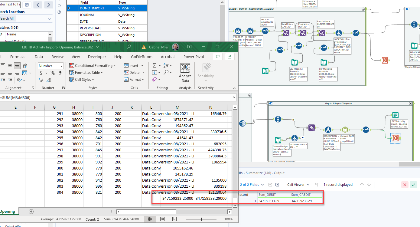 Output Inconsistent Data Alteryx Community 