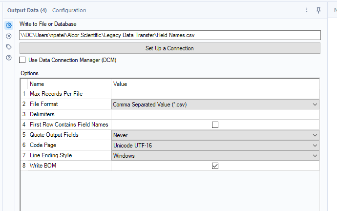 Delimiter In The Csv File Alteryx Community 