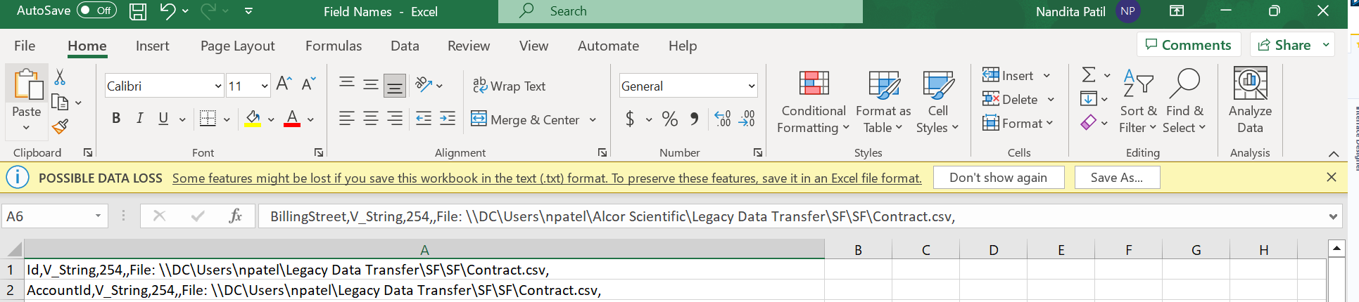 Delimiter In The Csv File Alteryx Community 