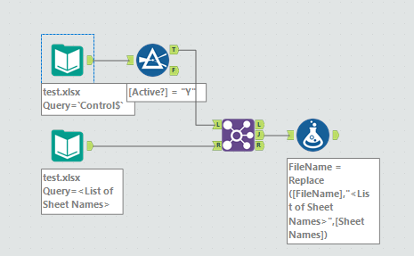 Solved: Dynamic Run Using a Control Book in Excel - Alteryx Community