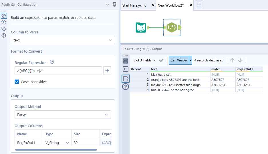 Solved Regex Match Alteryx Community 