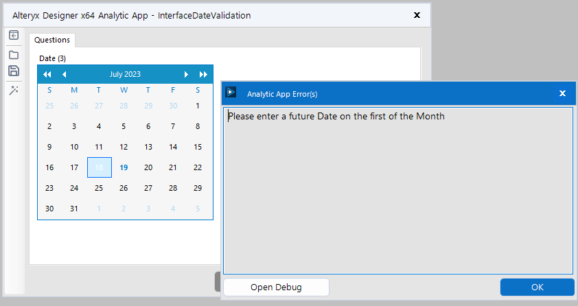 Solved: App Date Validation - Alteryx Community