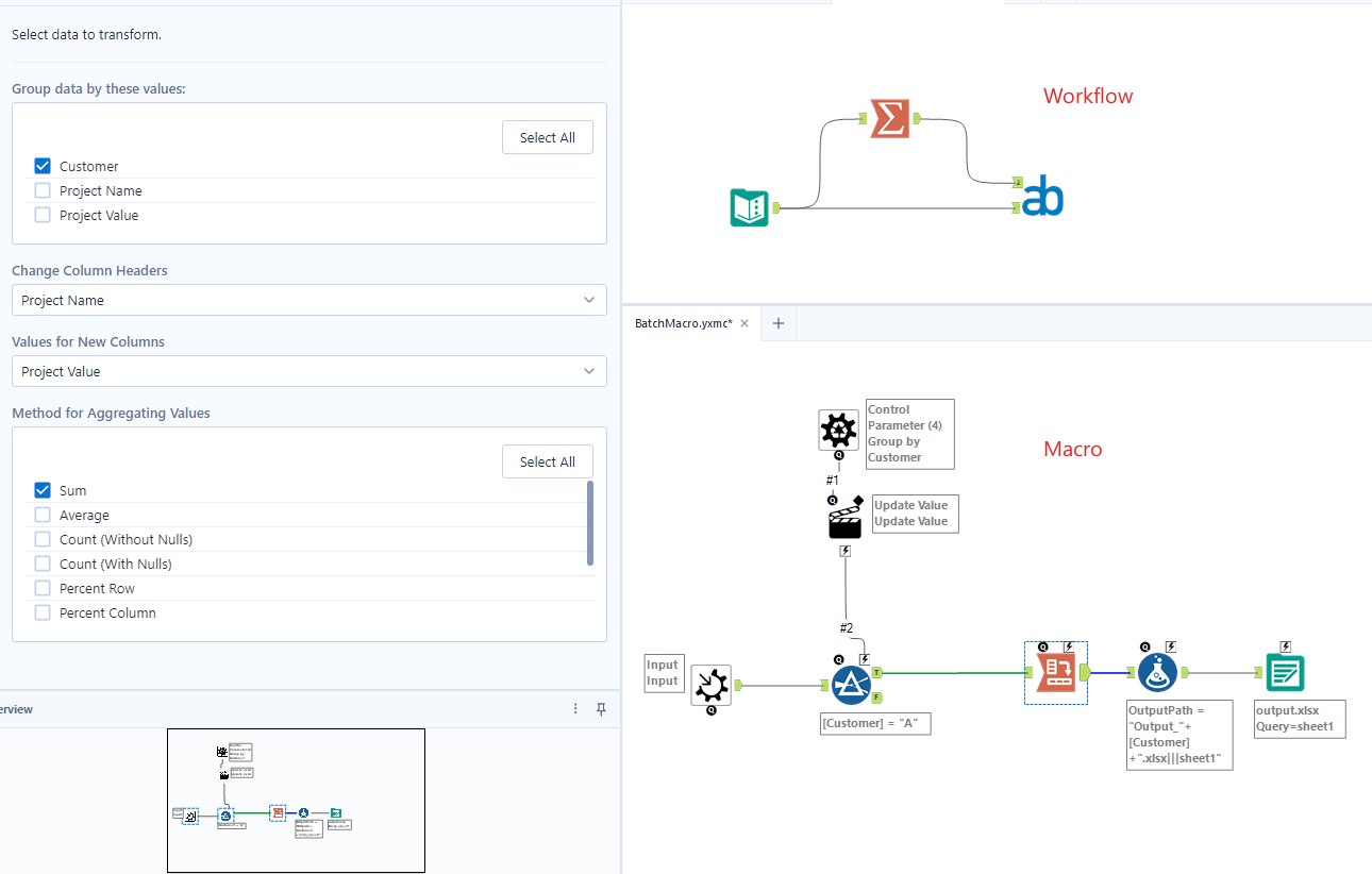 Solved: Dynamic column filter to separate excel file outpu... - Alteryx Community