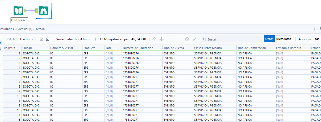 ERROR AL LEER ARCHIVO TXT - Alteryx Community