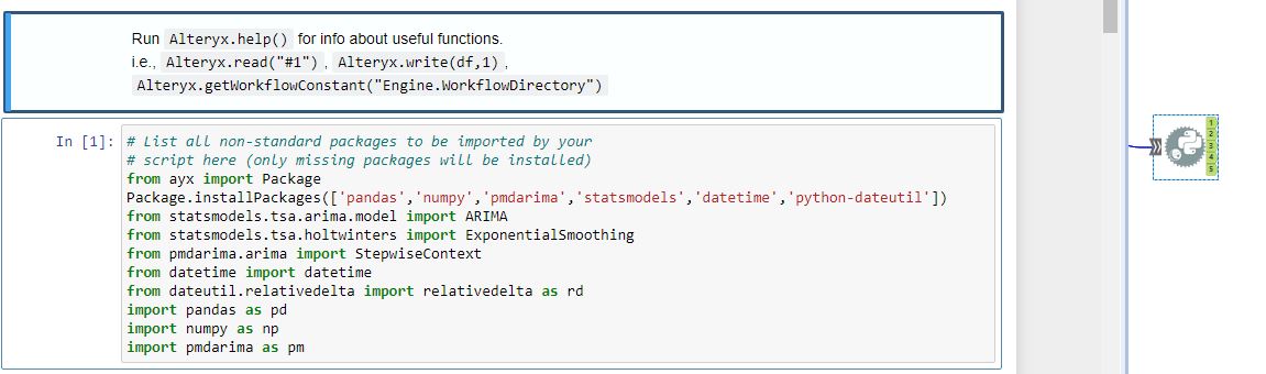 Errors Trying to Import pmdarima - Alteryx Community
