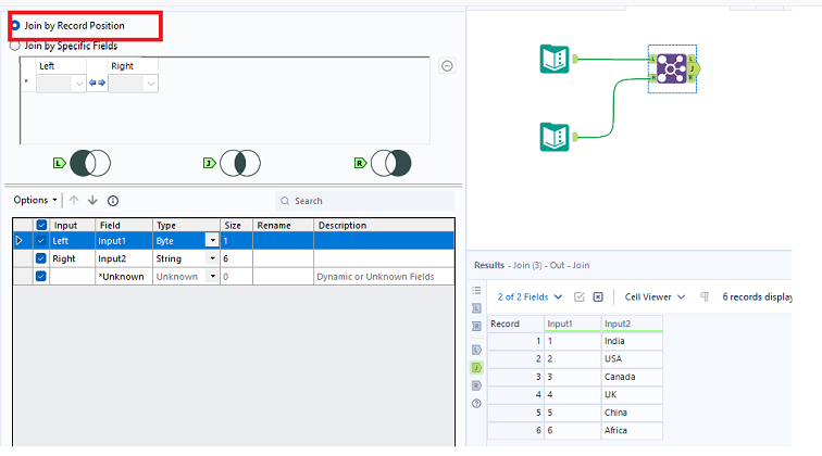 Join Output of 2 Select statement in 1 for output - Alteryx Community