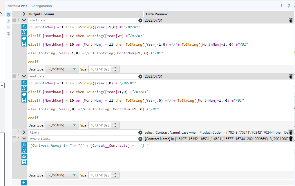 Limiting dynamic input query results to only certa... - Alteryx Community