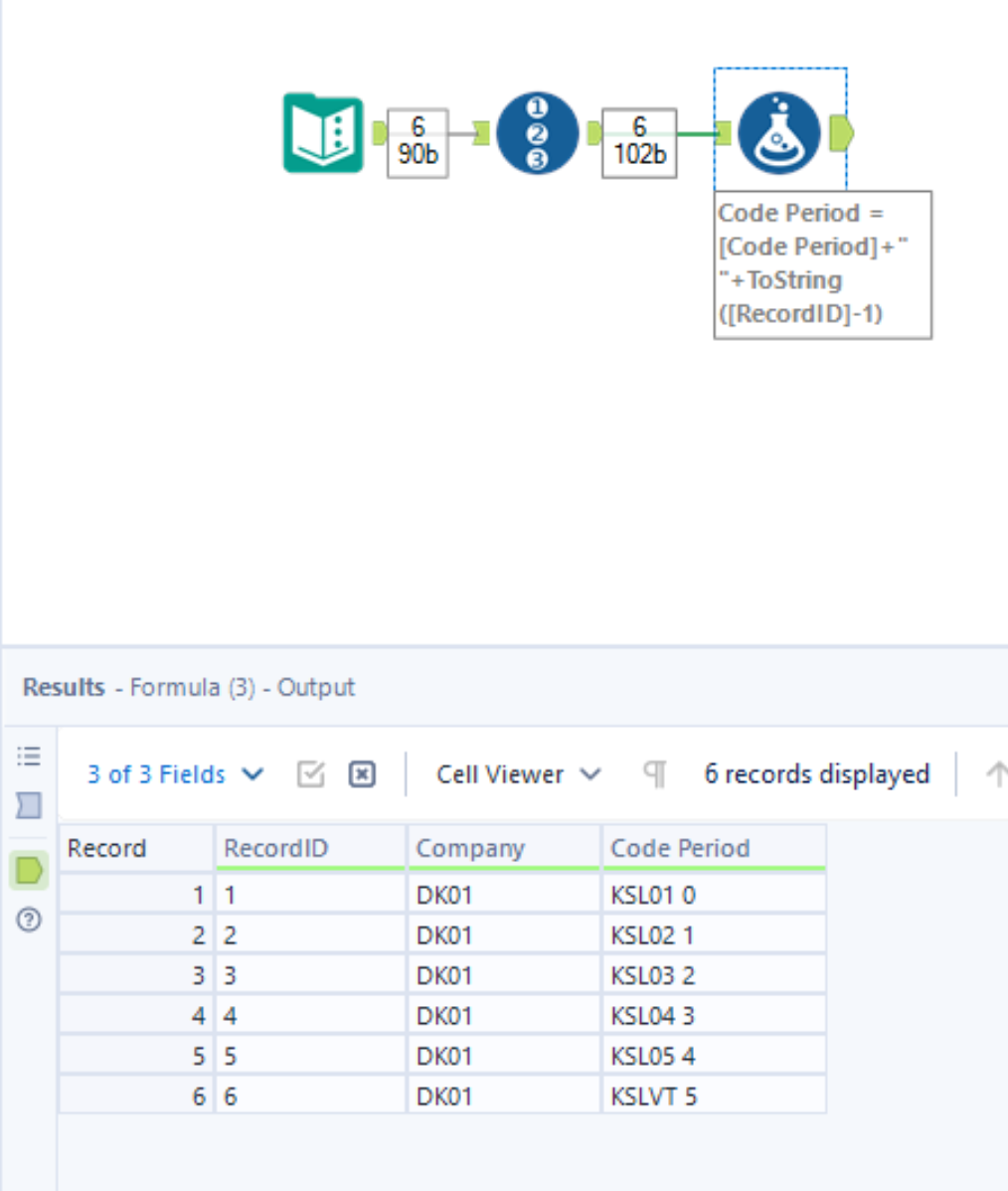 Solved: Multirow formula expression - Alteryx Community