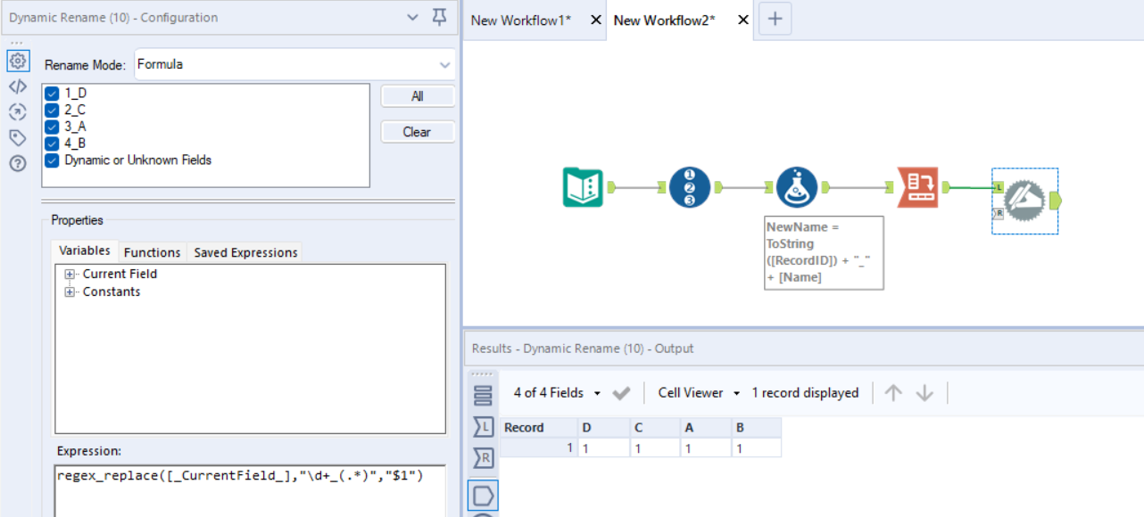 Solved Sort Columns Of Cross Tab Output Alteryx Community