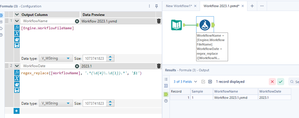 Solved Take String Off Of The Name Of Workflow Alteryx Community