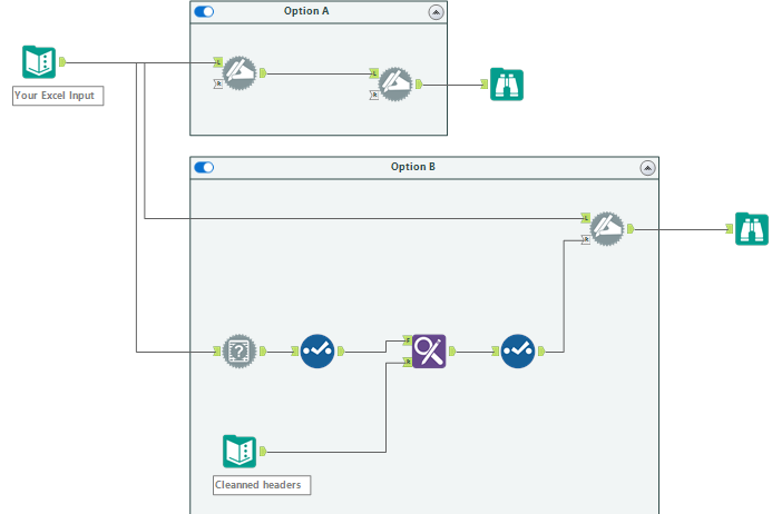 Solved: Permanent Headers - Alteryx Community