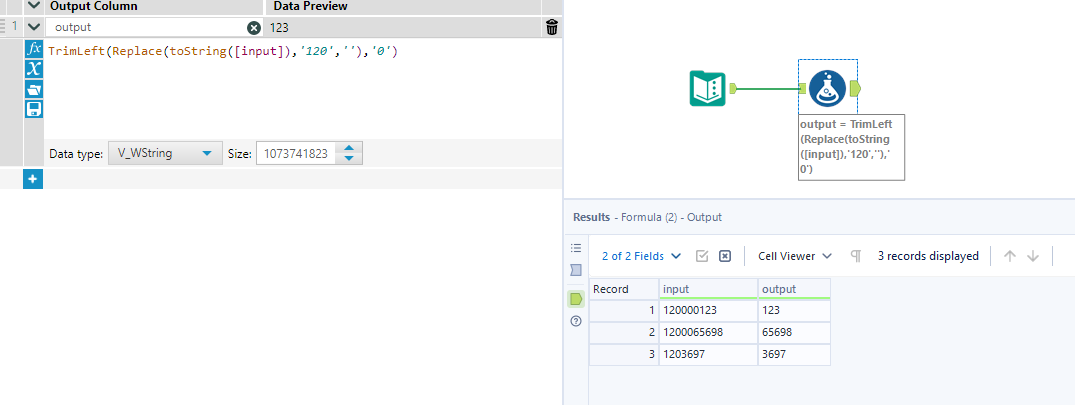 Help with Trim formula - Alteryx Community