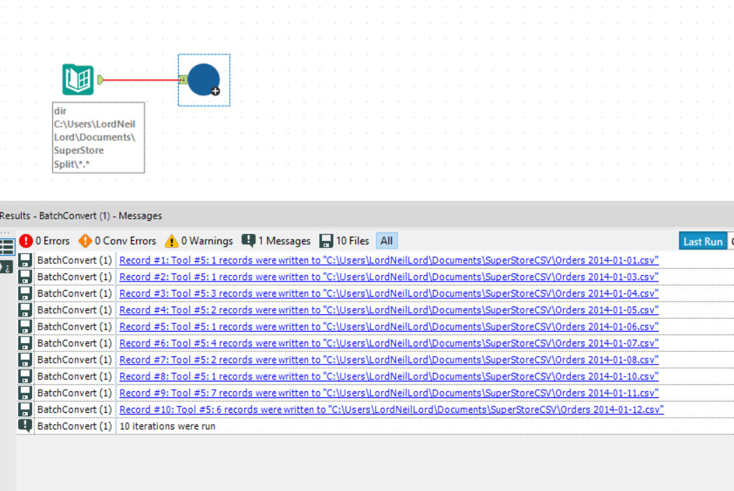 Solved: Iterating files through batch macro - Alteryx Community