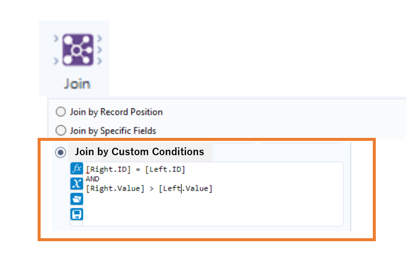 Join by Custom Conditions - Alteryx Community