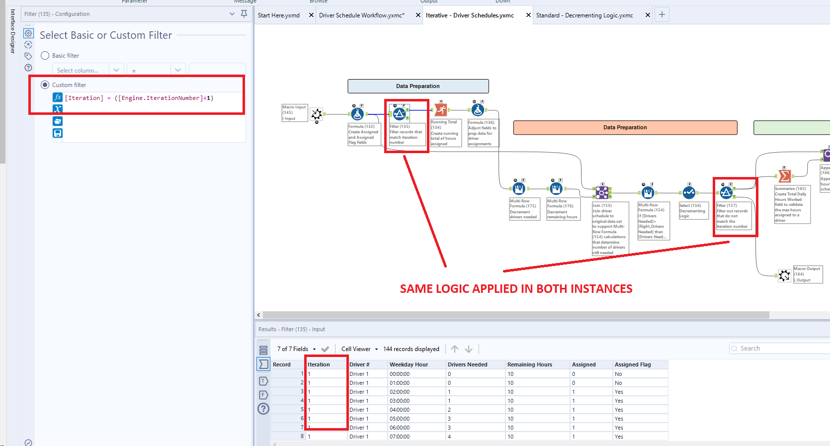 Solved: Creating Weekly Schedules - Alteryx Community