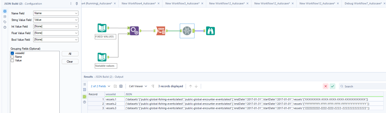 How to encode an JSON array into the message body ... - Alteryx Community