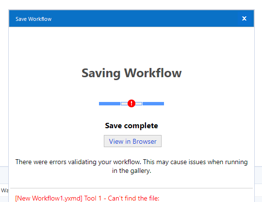 Dynamic Input Causing Upload Issues Alteryx Community