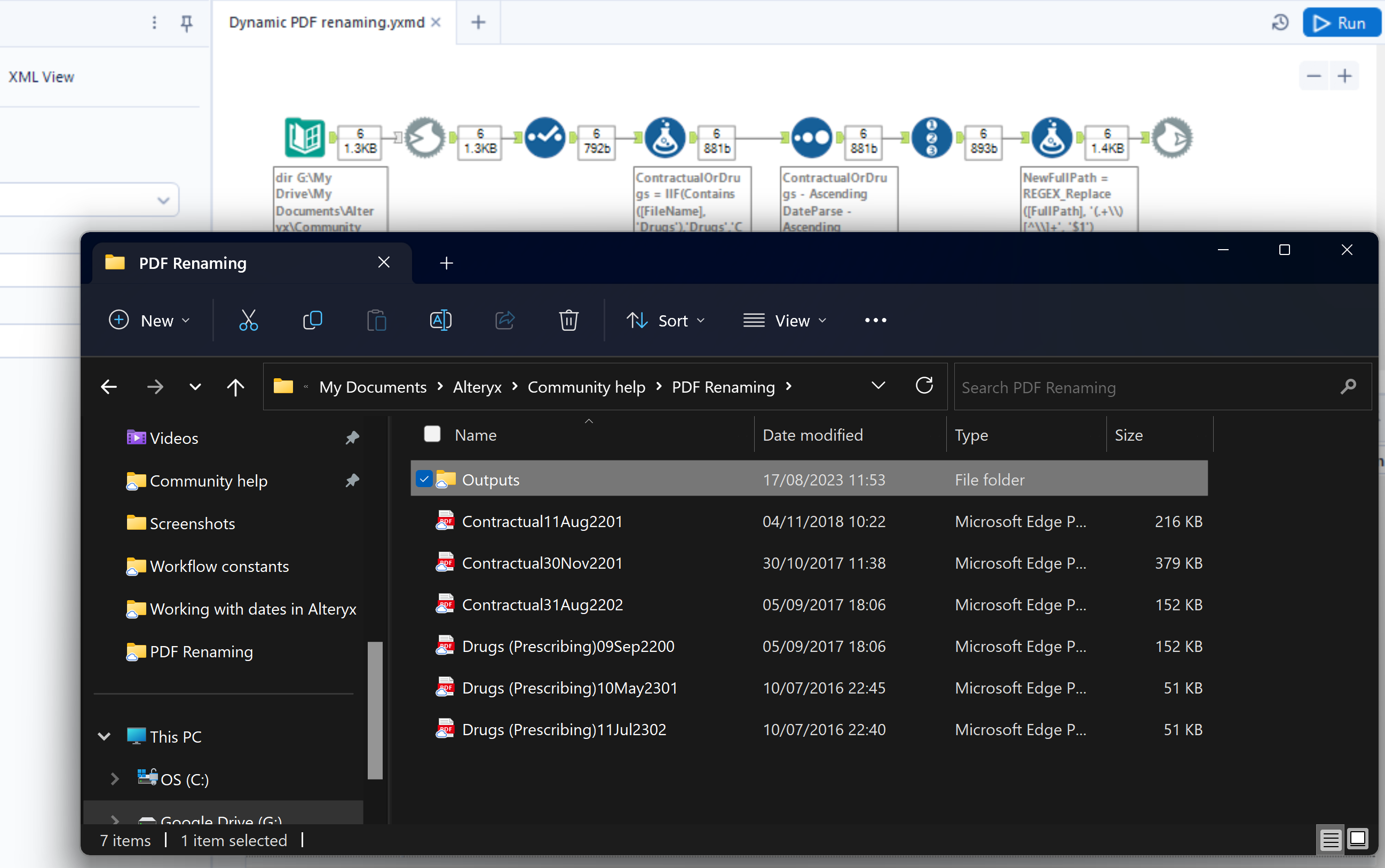 Solved: PDF Dynamic Rename - Alteryx Community