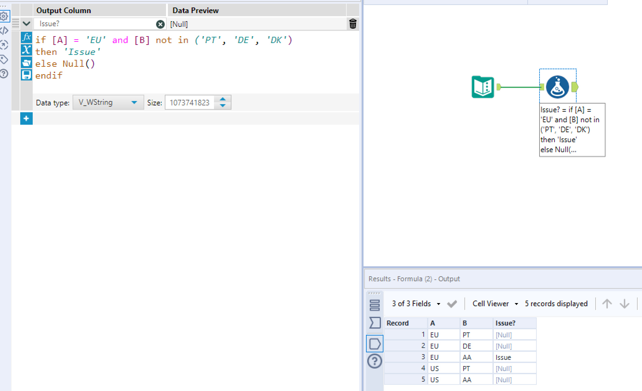 Solved Conditonal Statements Combined Alteryx Community 