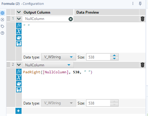 Solved: Adding a column full of blanks - Alteryx Community