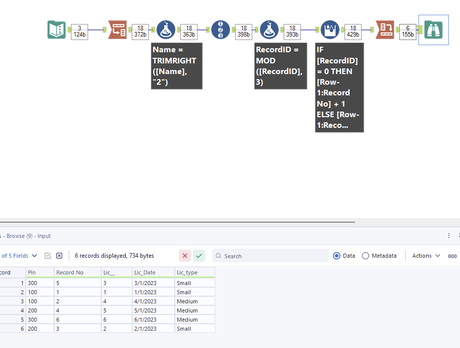 Transforming Data - Alteryx Community