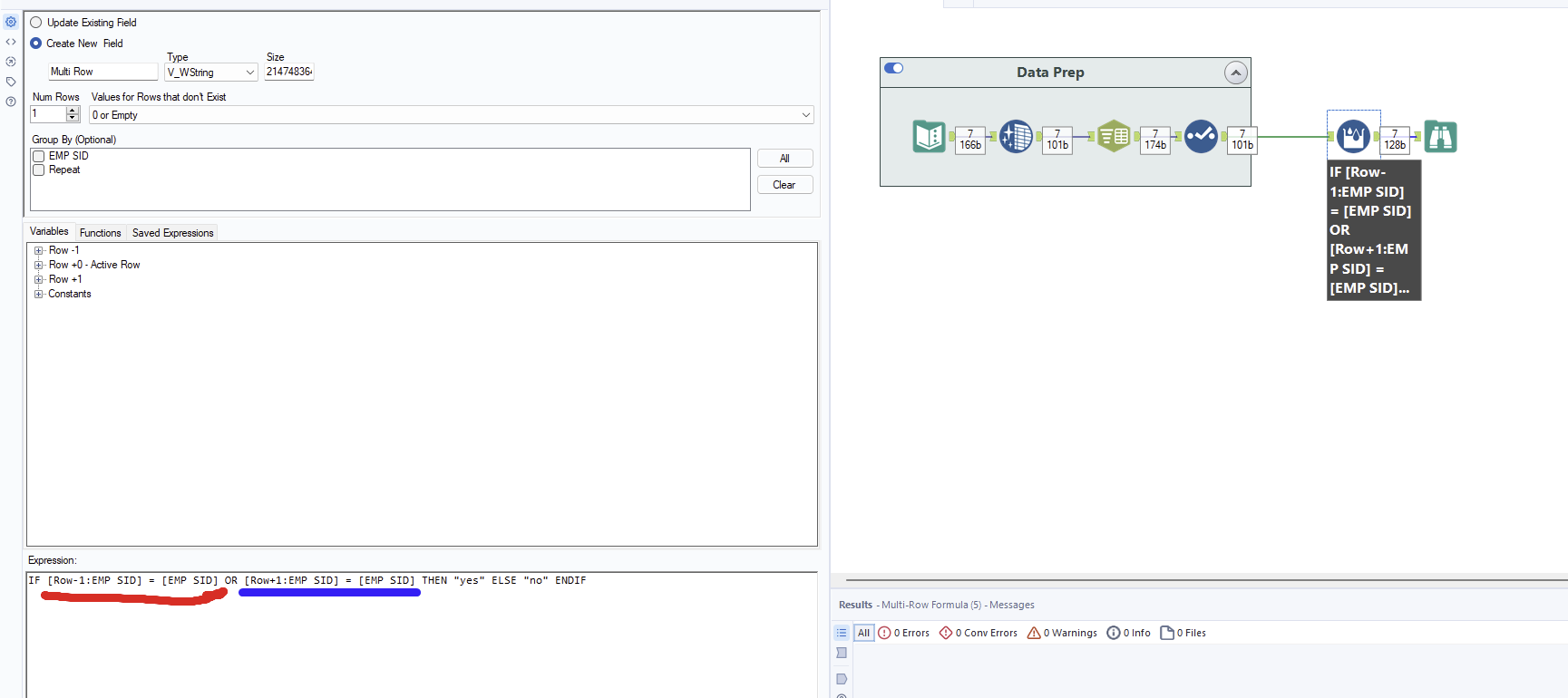 Solved: Multi Row Formula Expression Needed - Alteryx Community