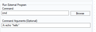Solved: Run Command Tool - cmd.exe runs perfectly until I ... - Alteryx ...