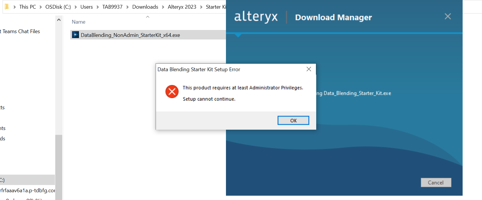 Alteryx Starter Kit for Human Resources / Setup Er... - Alteryx Community